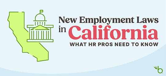New Employment Laws in California: What HR Pros Need to Know