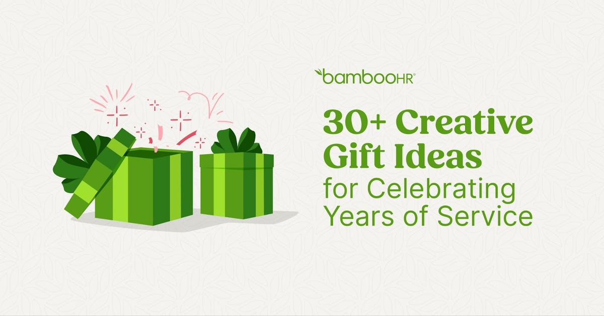30+ Creative Gift Ideas for Celebrating Years of Service