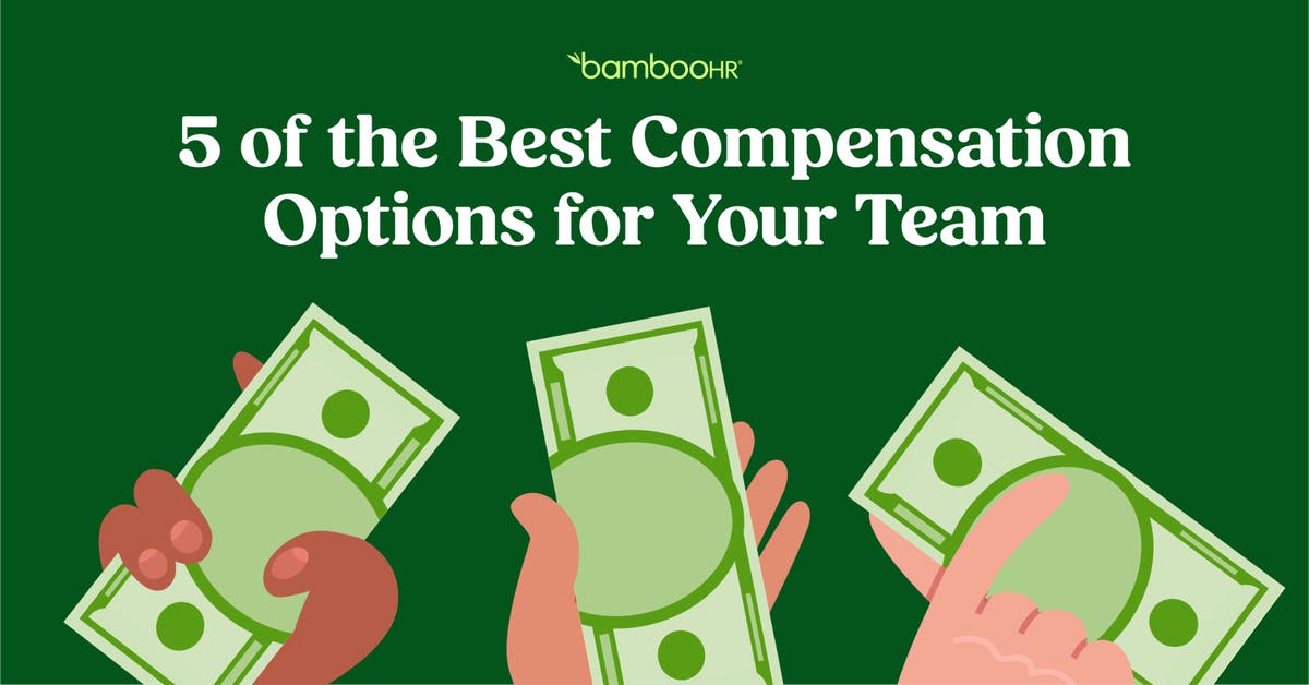 5 of the Best Compensation Options for Your Team