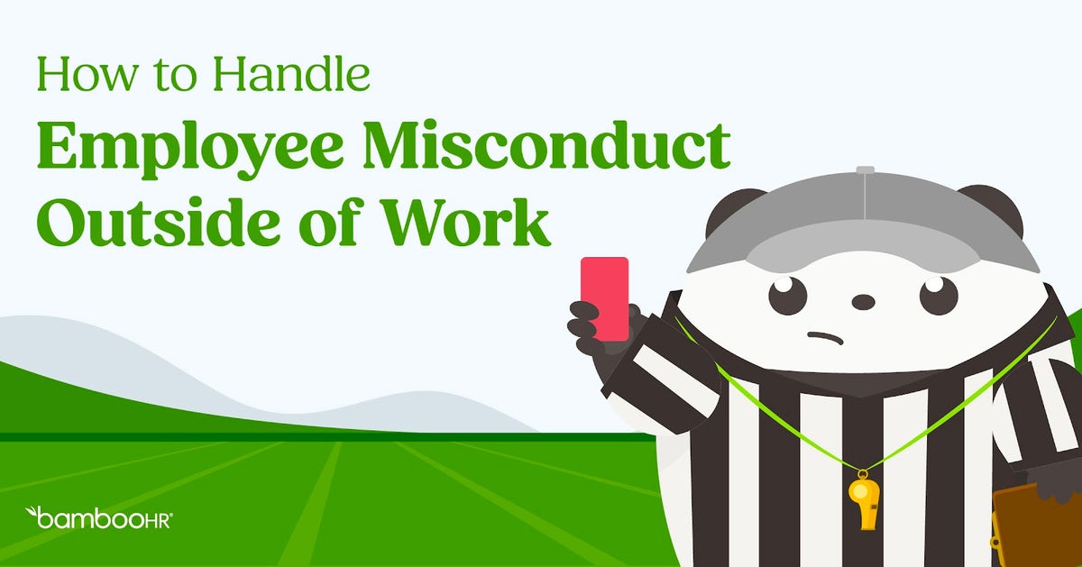 How to Handle Off-Duty Employee Misconduct