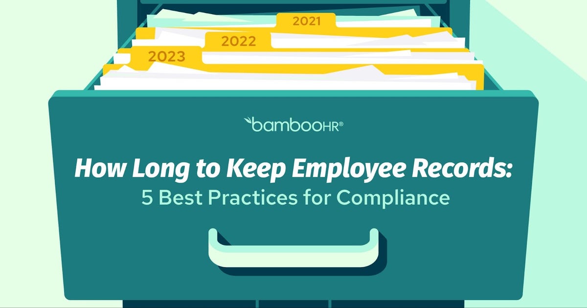 How Long to Keep Employee Files: 5 Great Tips for Compliance