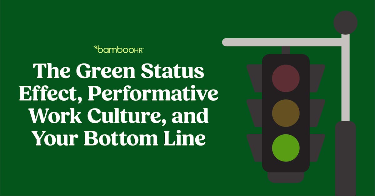 The Green Status Effect, Performative Work Culture, and Your Bottom Line
