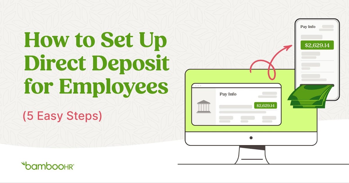 How to Set Up Direct Deposit for Employees (5 Easy Steps)