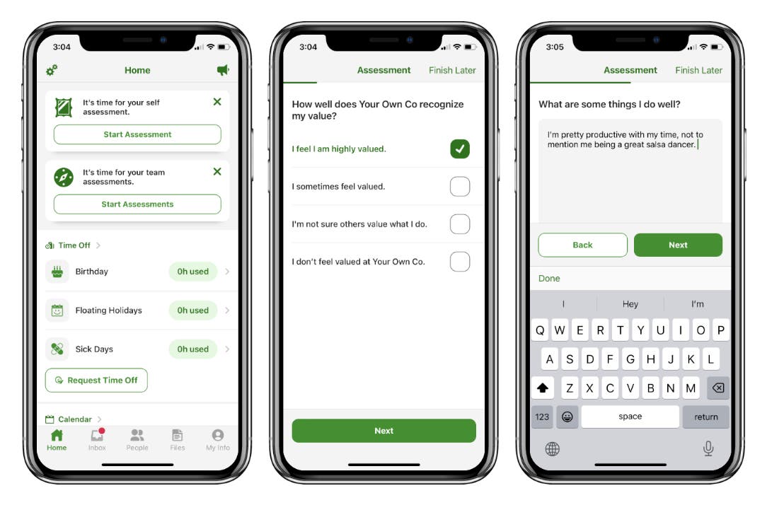 Mobile Performance Assessments | Product Updates | BambooHR