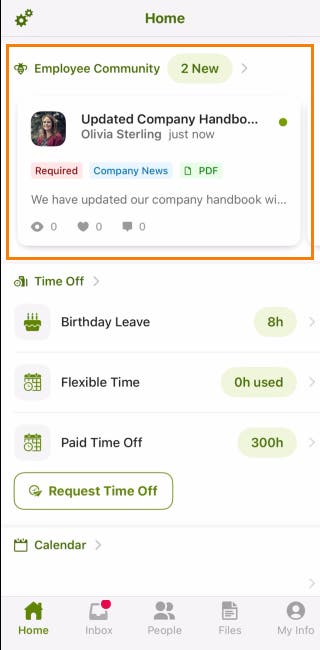 Employee Community on Mobile | Product Updates | BambooHR