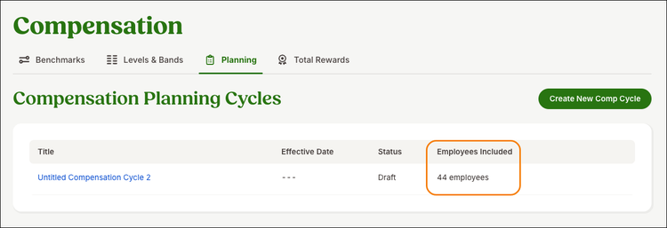 Employee Selection in Compensation Cycles | Product Updates | BambooHR
