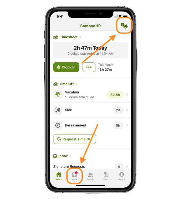 Mobile Navigation Redesign | Product Updates | BambooHR