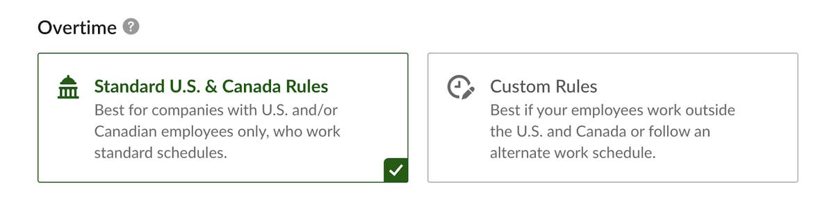 Custom Overtime Rules & Overtime Rules for Canada | Product Updates ...