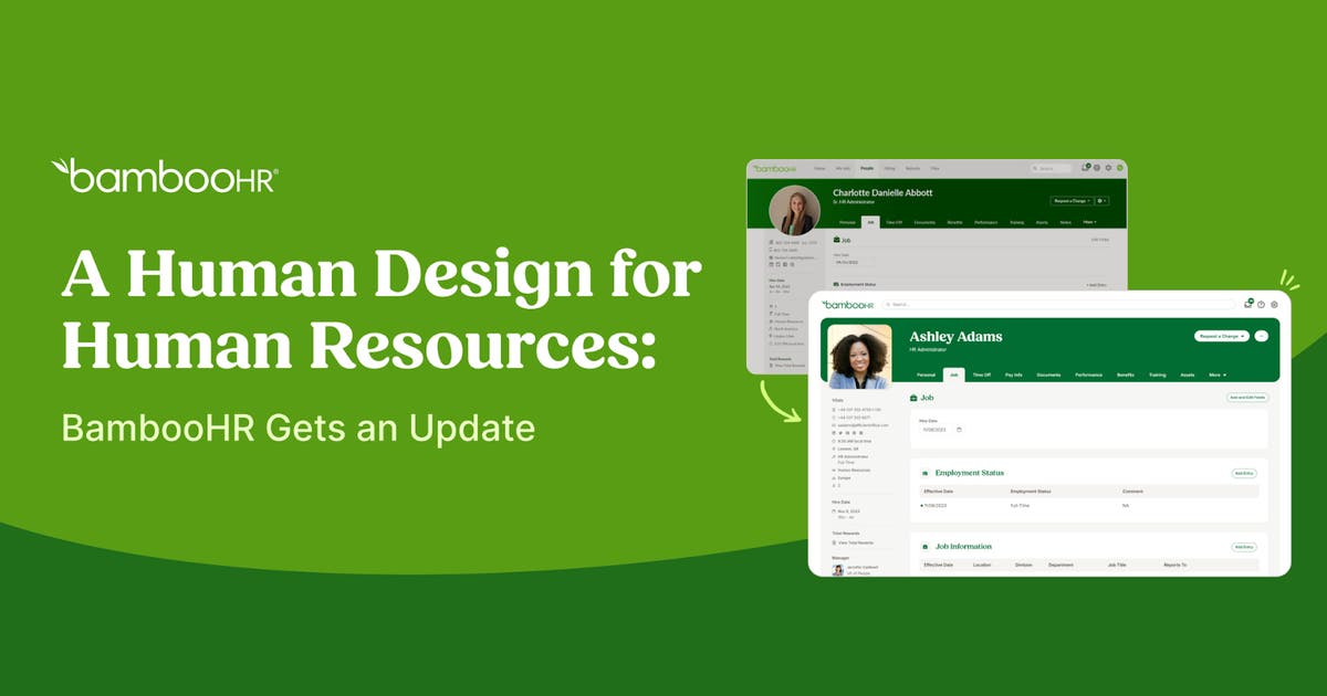 A Human Design for Human Resources: BambooHR Gets an Update