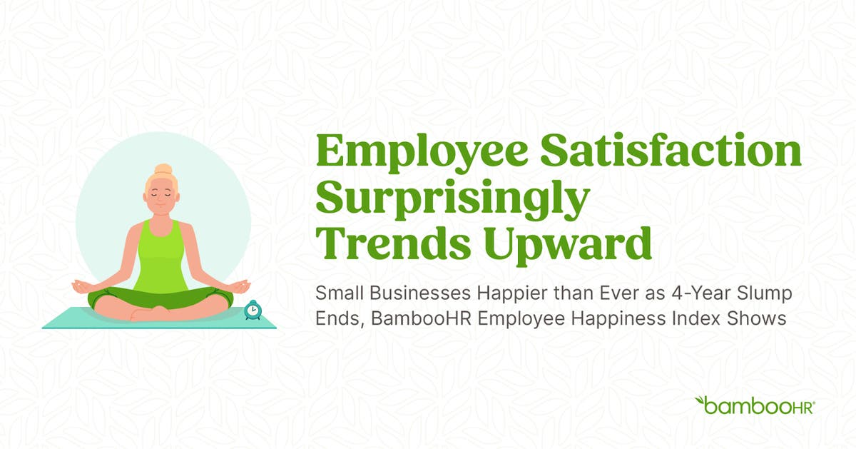 Out of the Great Gloom? Employee Satisfaction Trends Upward
