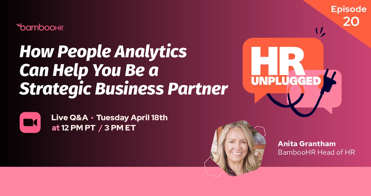 HR Unplugged Episode 20: How People Analytics Can Help You Be a ... HR Unplugged Episode 20: How People Analytics Can Help You Be a ...